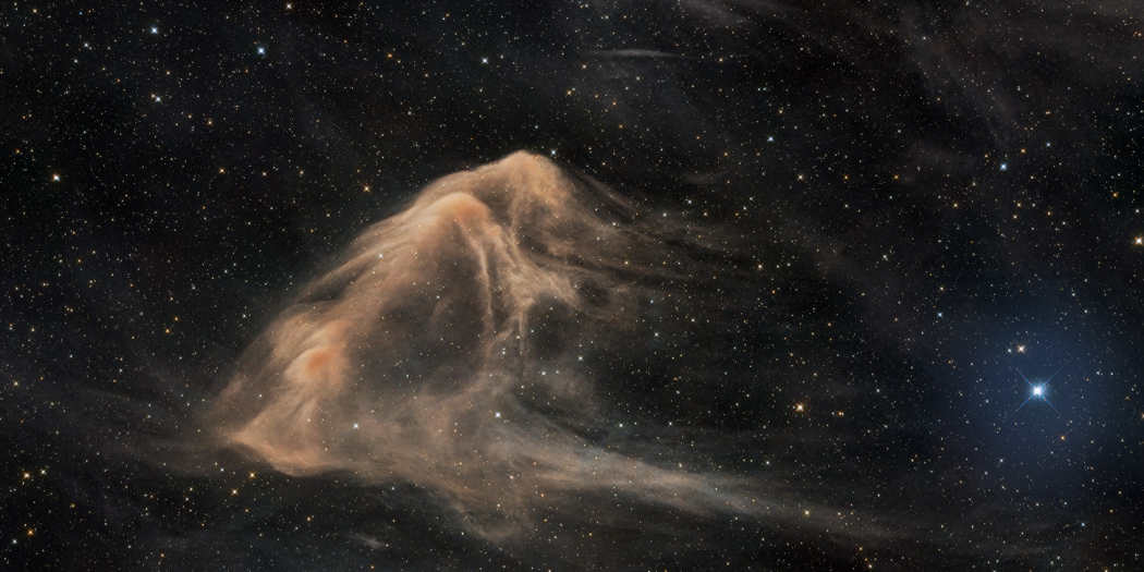 À la découverte de la Nébuleuse de l'Aigle Rayonnant : SH2-63 et LBN 86 ...