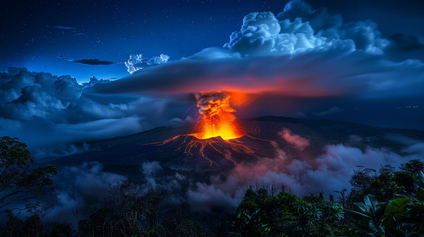 Le volcan Ruang : une menace persistante pour l'Indonésie - Pourton.info