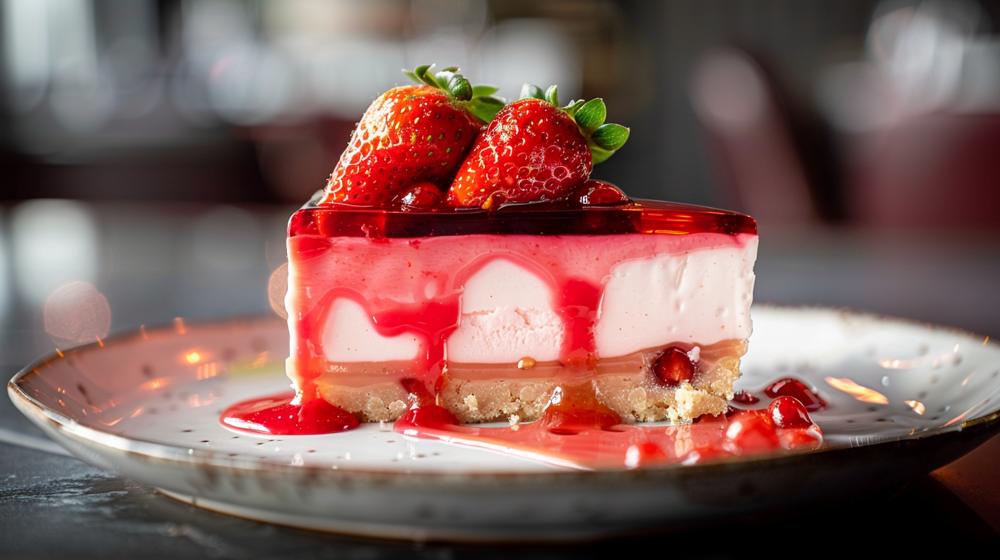 Cheesecake aux Fraises: Une Symphonie de Douceur et de Fraîcheur ...