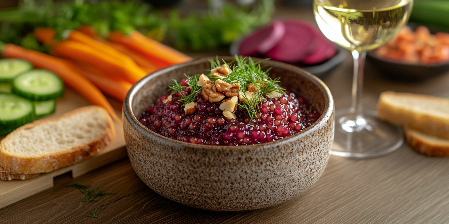 Caviar de Betterave : Une Entrée Élégante et Savoureuse - Pourton.info